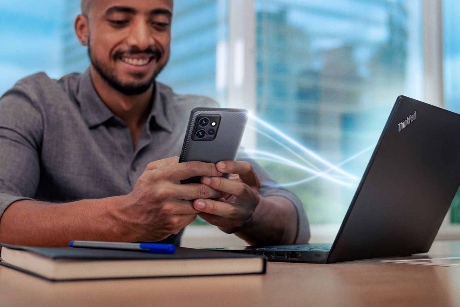 Lenovo ThinkPhone by Motorola brings business convenience in a flagship ...