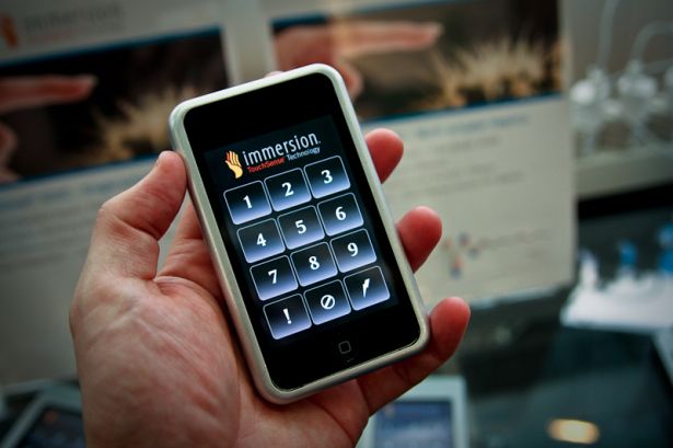 Immersion wants our phones to be even more touchy feely