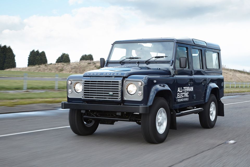 Land Rover Electric Defender Research Vehicle unveiled at Geneva Motor Show