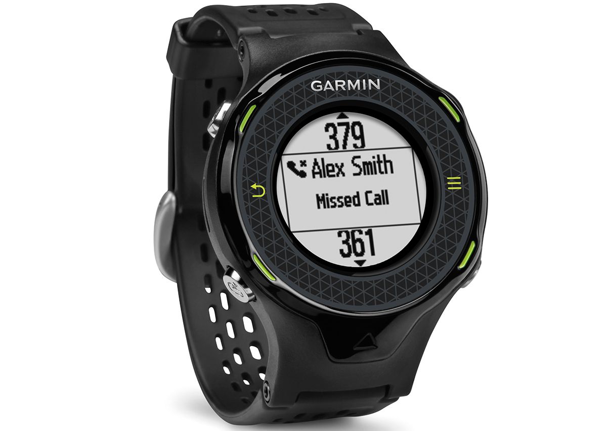 Garmin Approach S4 smart golf watch receives notifications from your phone