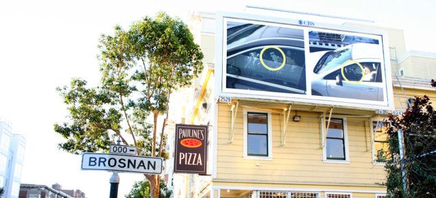 Texting and driving may put you on a billboard in California