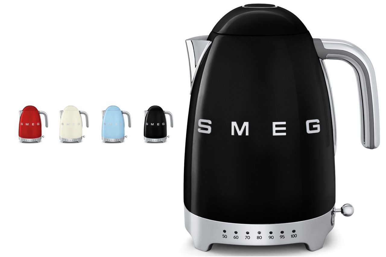 Smeg's retro-style KLF02 kettle will let you make tea in seven temperatures