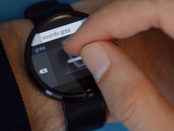 Android Wear keyboard created by Microsoft lets you type on the wrist
