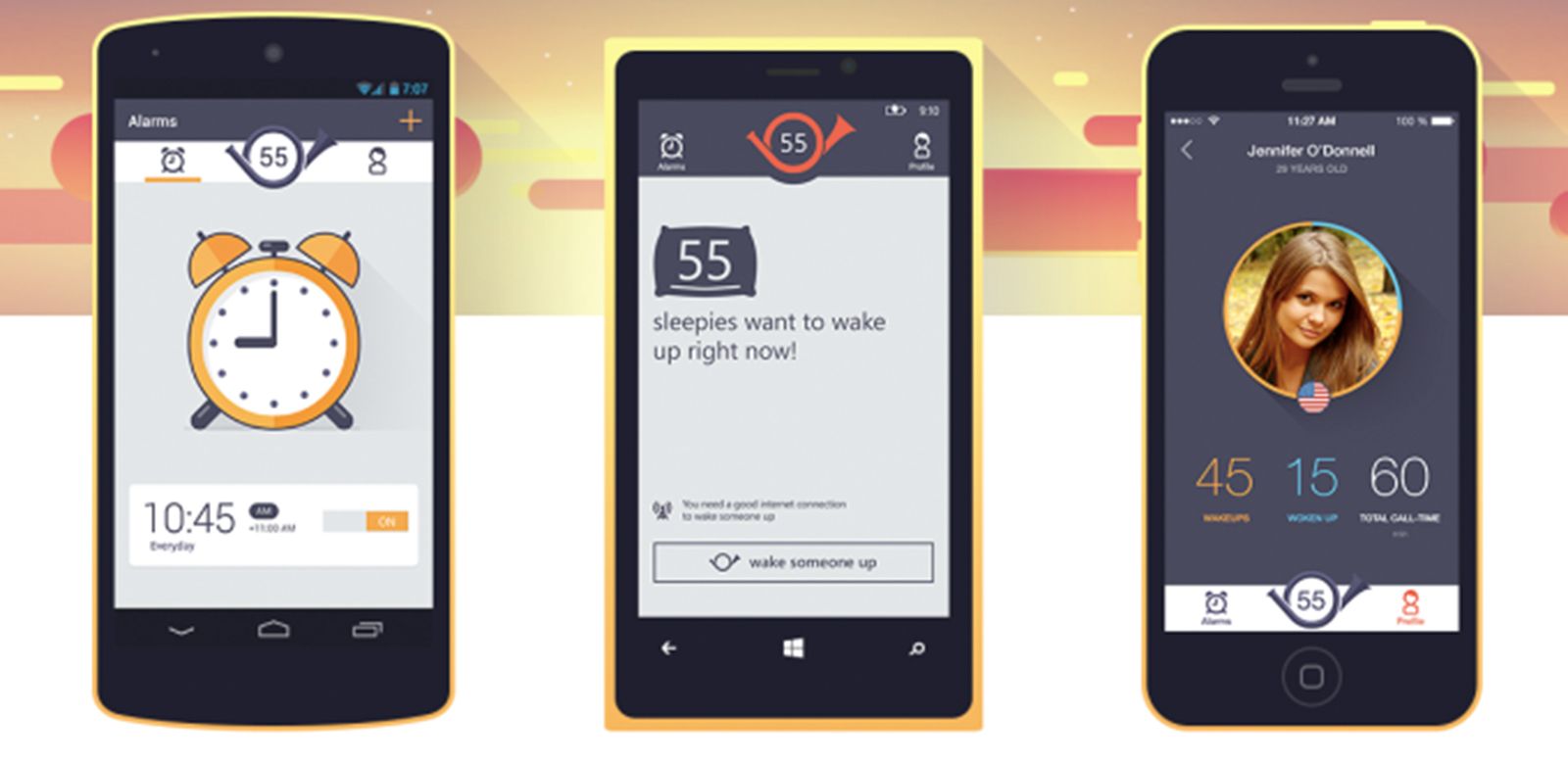 Wakie app will help you wake up with a stranger, literally