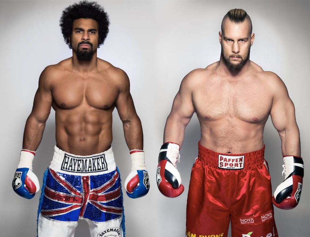 David Haye's return to the ring will be first ever fight filmed in VR