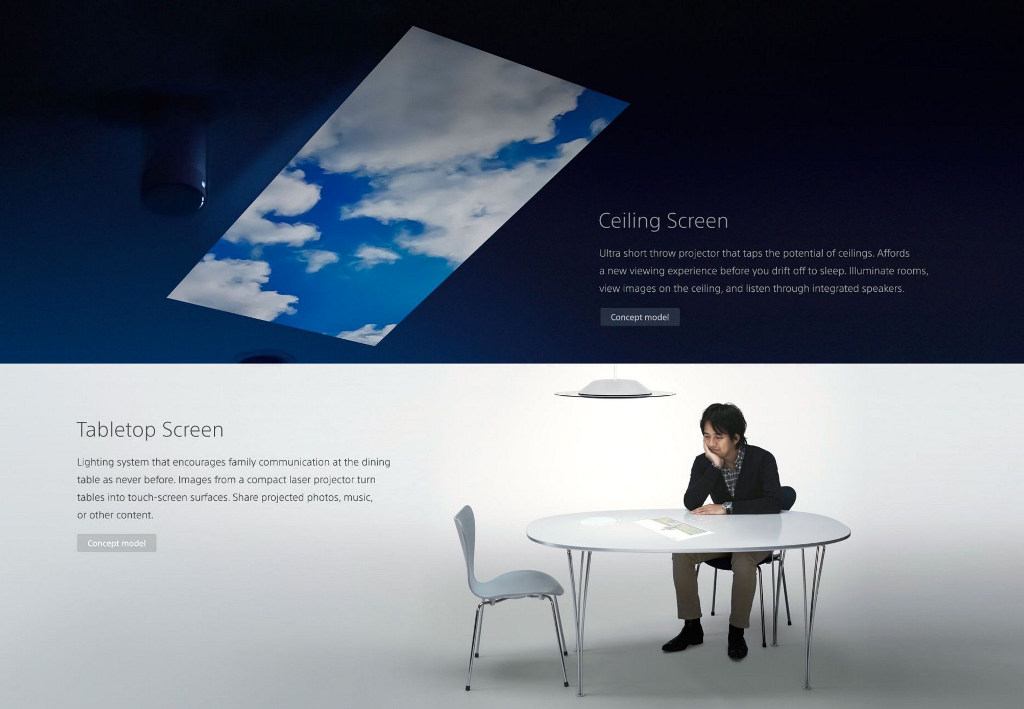 What is Sony's Life Space UX and where is it available?