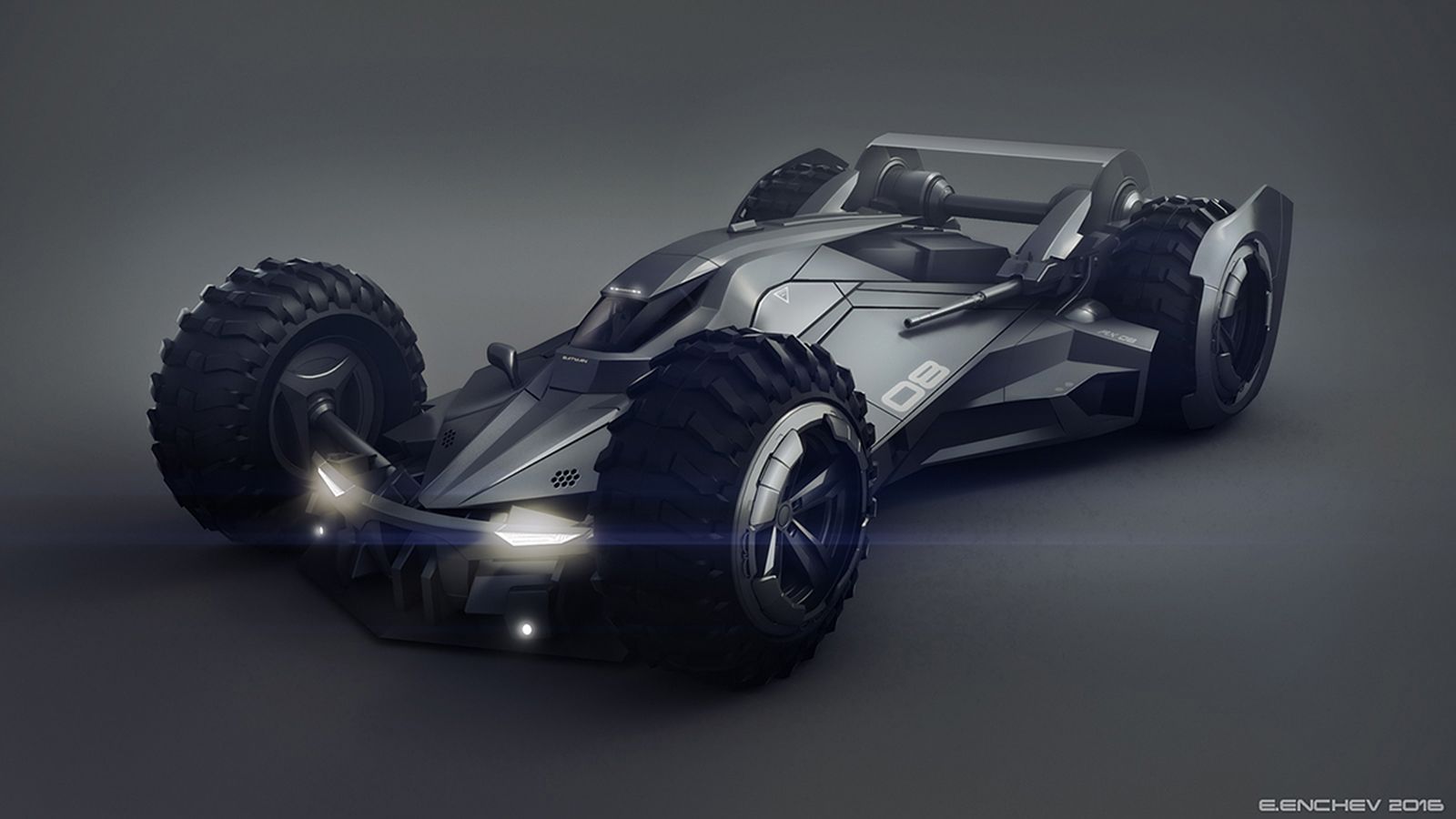 This Batmobile concept is the best we've ever seen, please use it Batfleck
