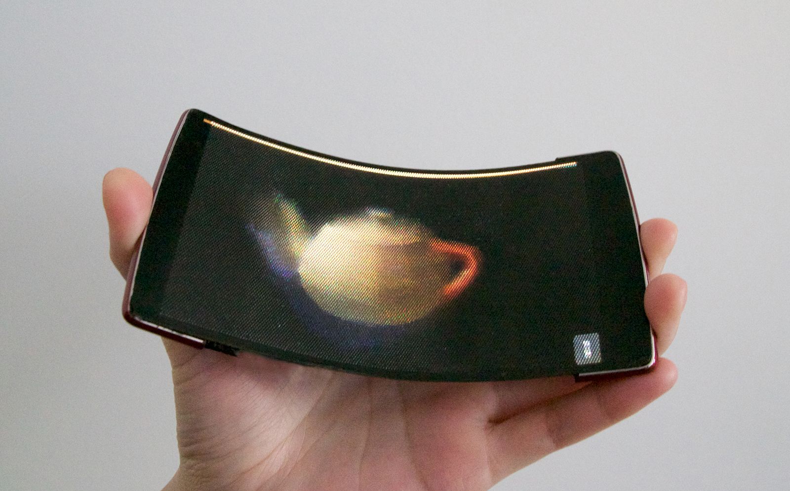 HoloFlex is the world's first flexible holographic smartphone