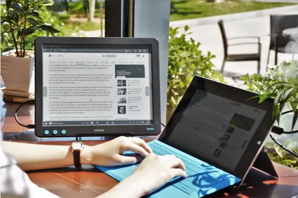 World's largest E Ink display is the USB-powered monitor your eyes have ...