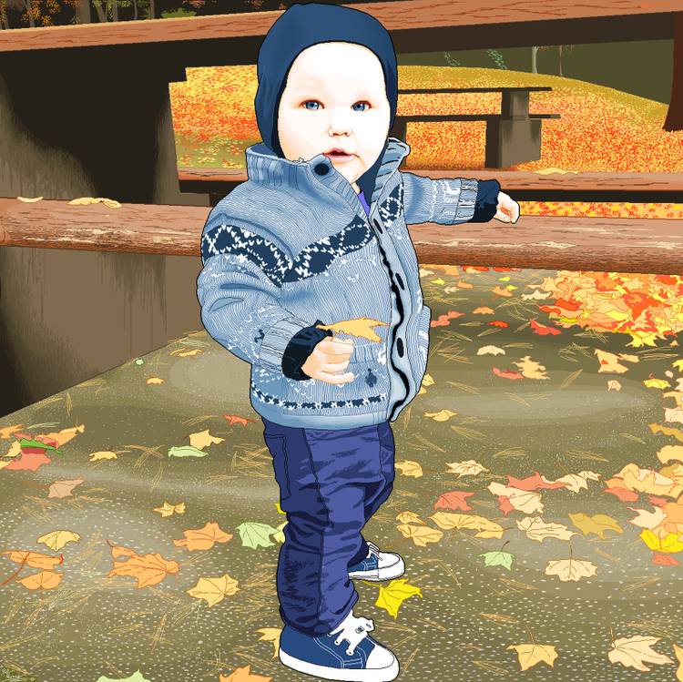 These incredible illustrations were created using only Microsoft Paint