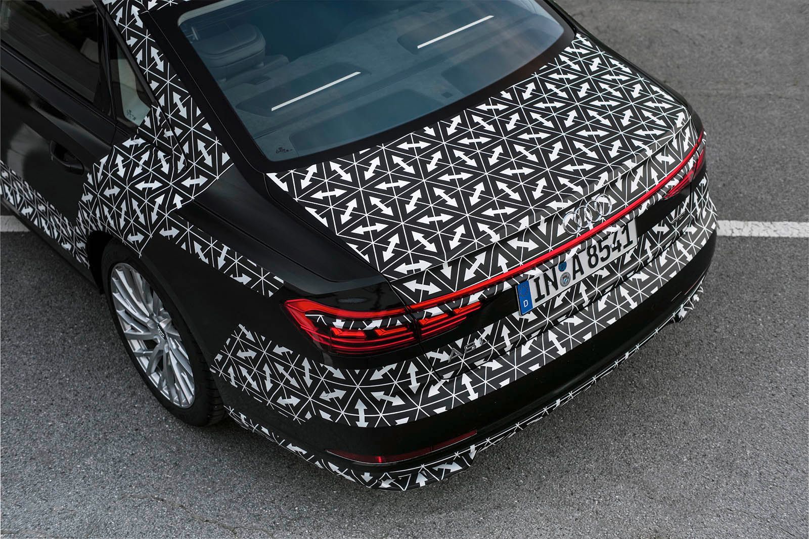 Audi A8 with AI: How Audi Traffic Jam Pilot autonomous driving tech works