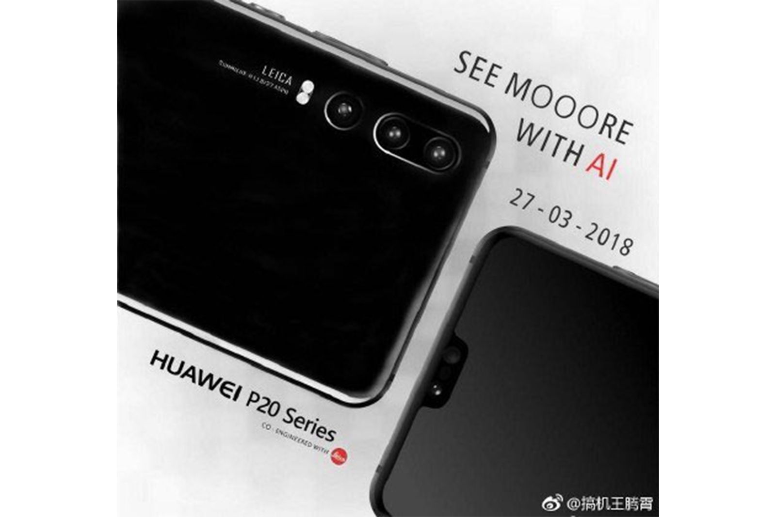Huawei P20 triple-lens camera confirmed in leaked images