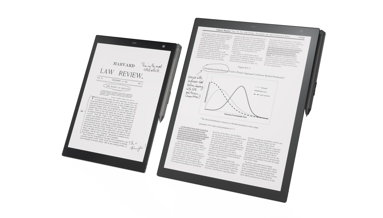 Планшет Sony Digital Paper E Ink теперь доступен и в формате A5 ...