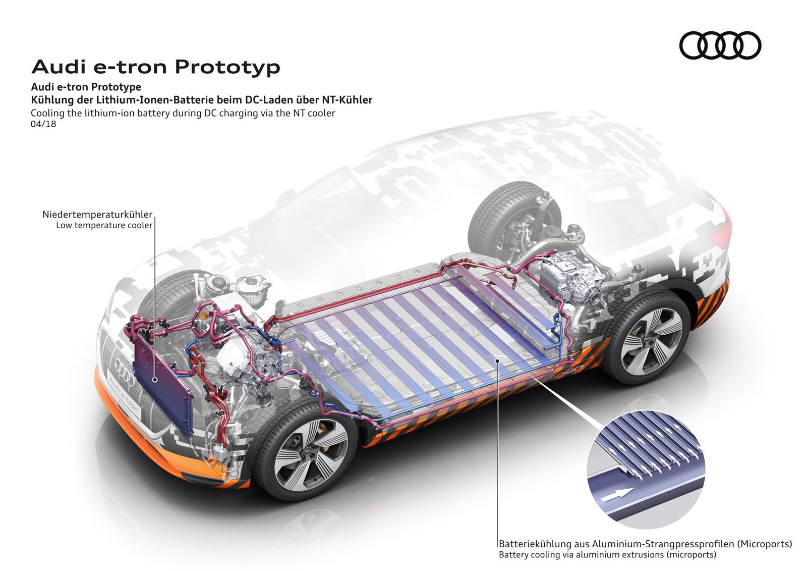 Audi e-tron battery revealed: 400km range, 150kW super-fast charging ...