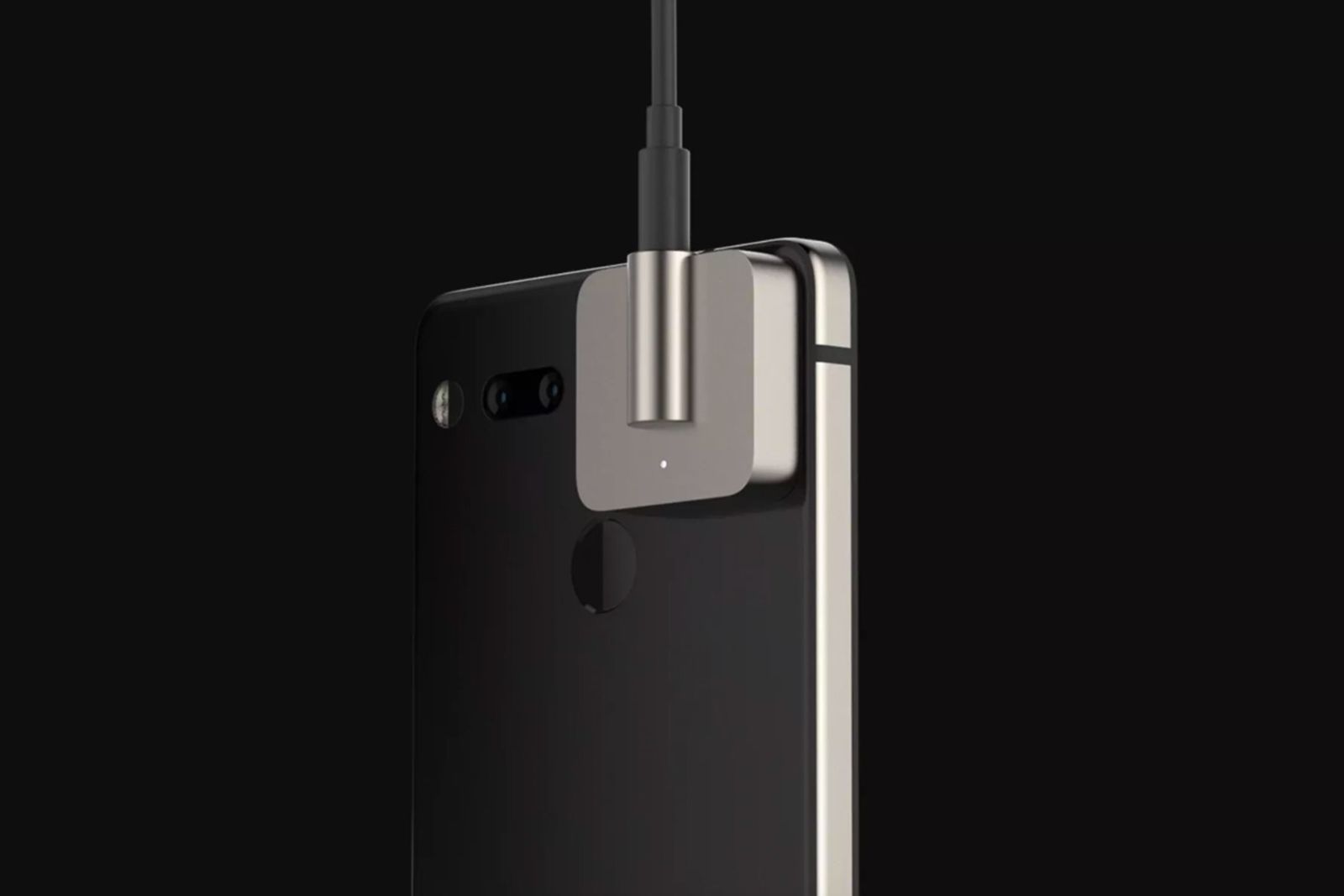 Essential Phone finally has a new module: a headphone jack dongle