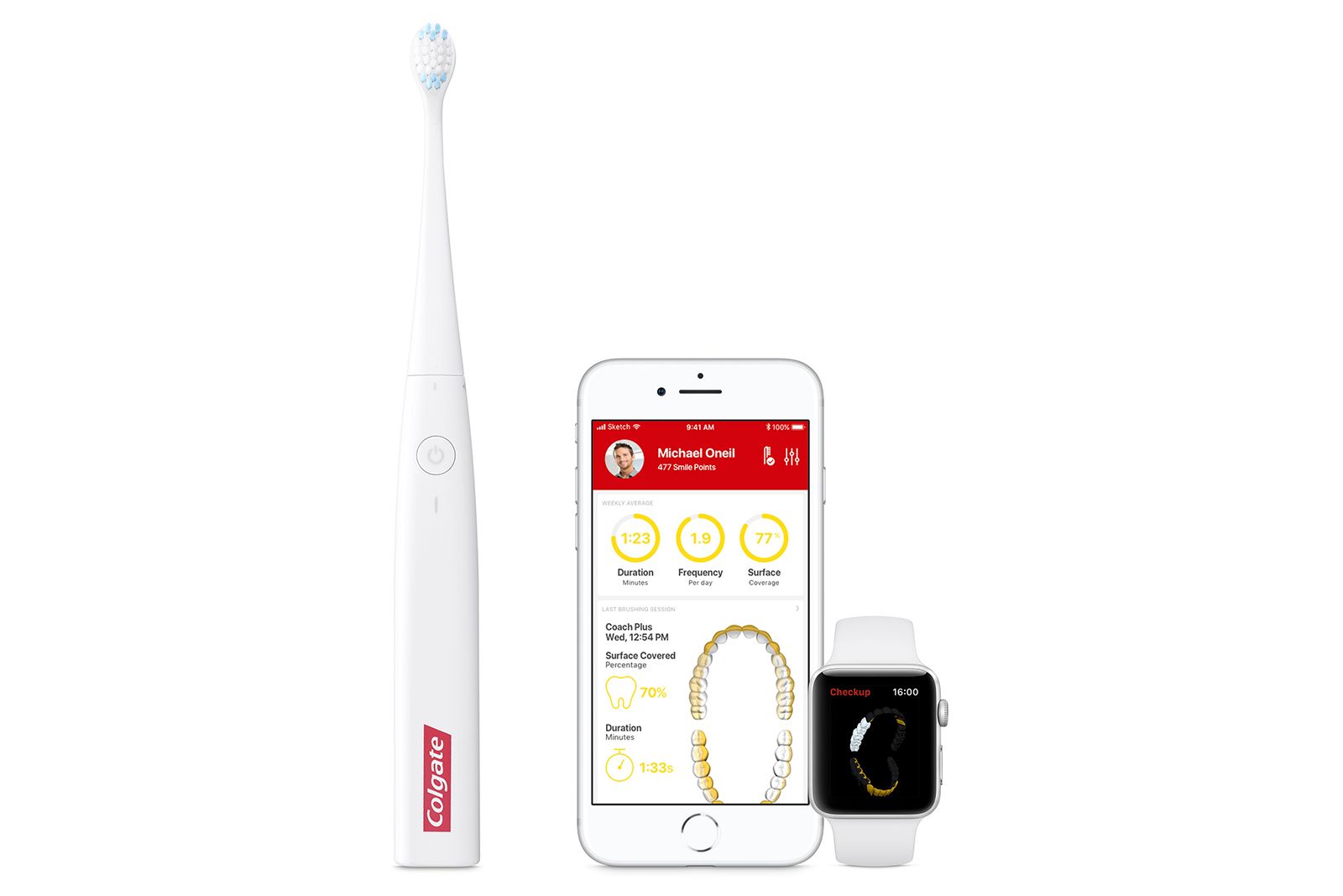 Colgate smart toothbrush will teach you how to brush properly