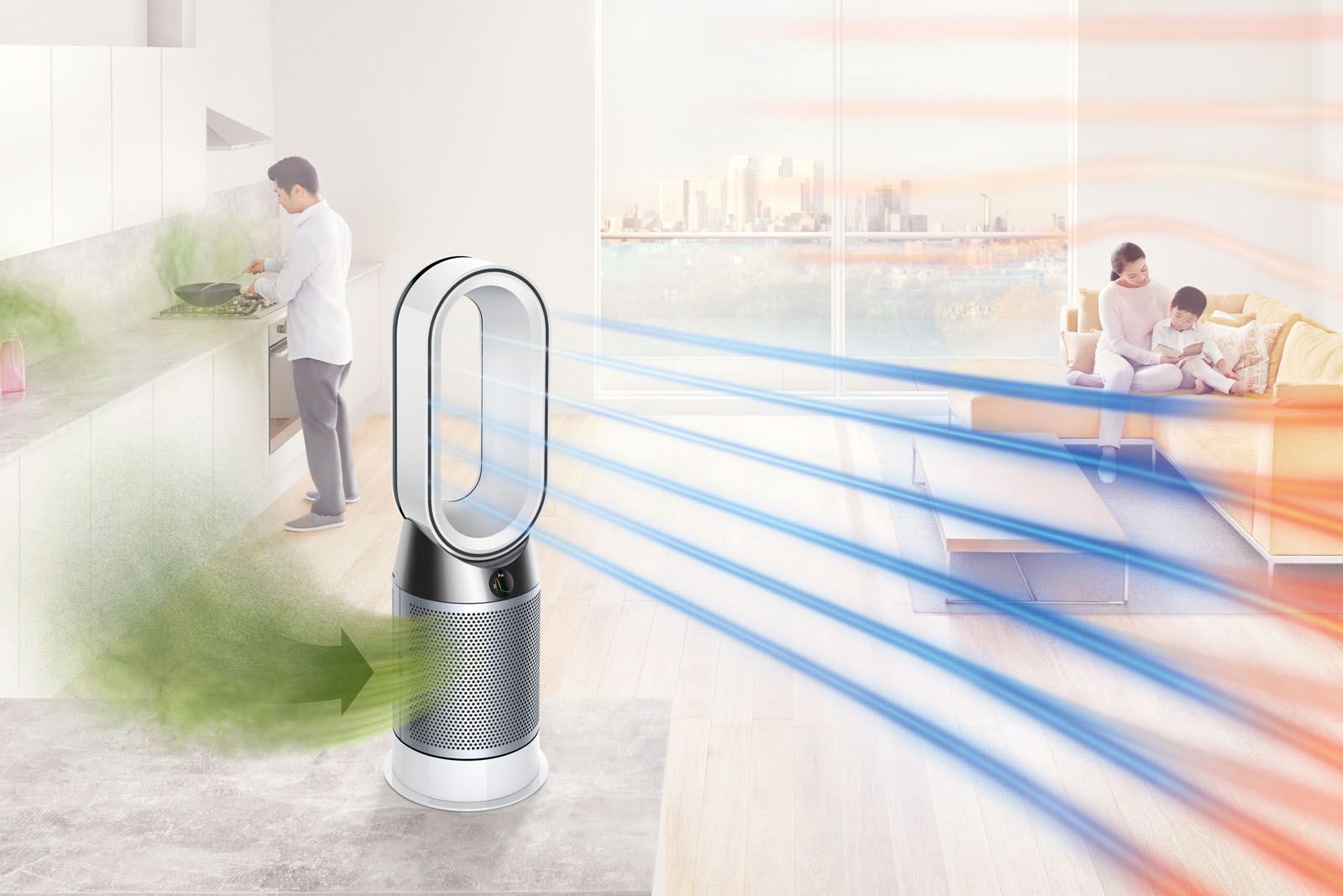 Dyson reveals the latest version of its Pure Hot+Cool air purifier