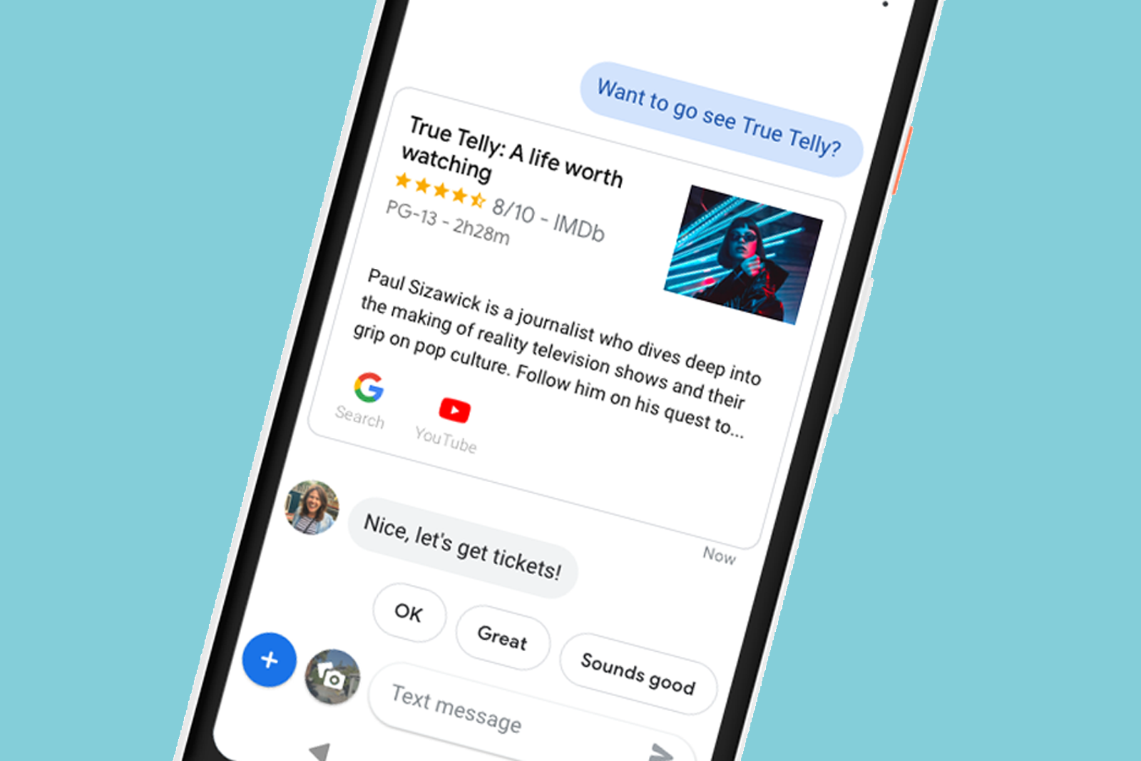 Google brings Assistant to Messages on Android