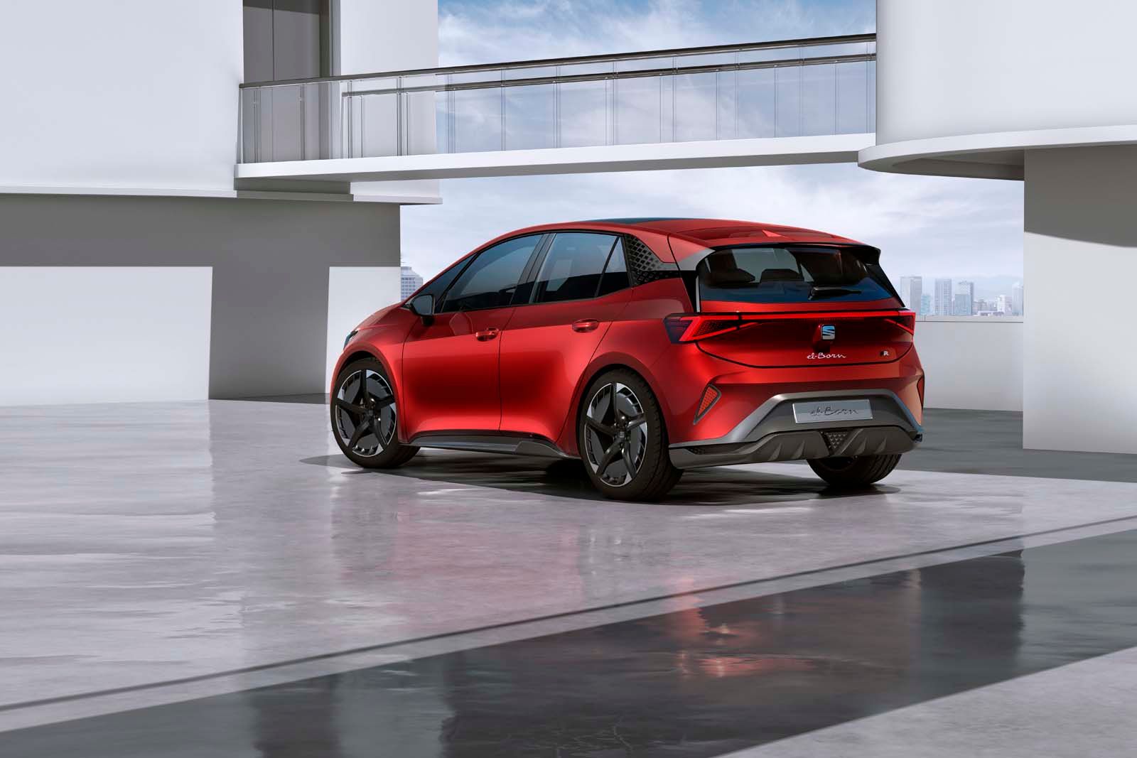 Seat El Born concept brings Spanish flair to a compact electric vehicle package