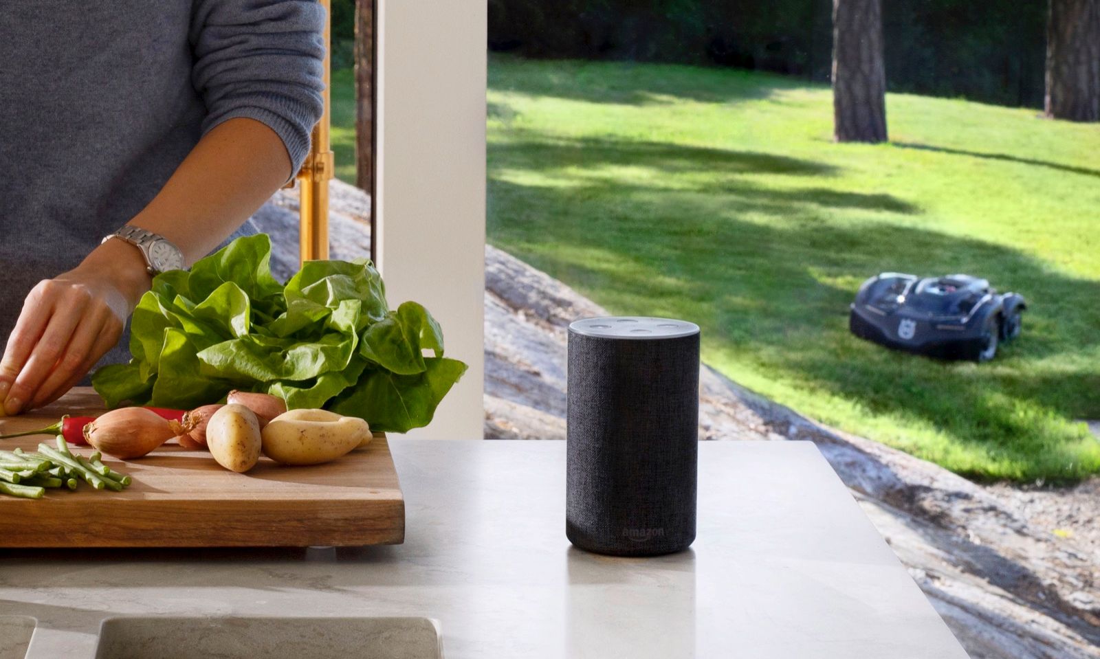 Husqvarna launches Alexa-enabled robotic mower with AWD