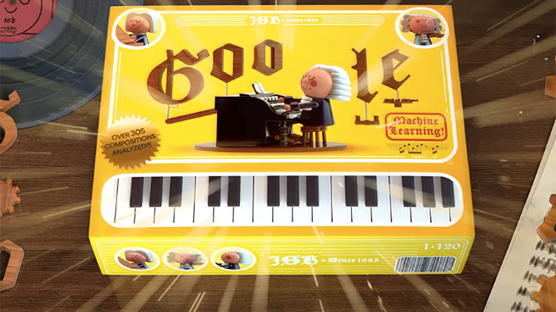 New Google Doodle uses AI to match your tune to Bach's style