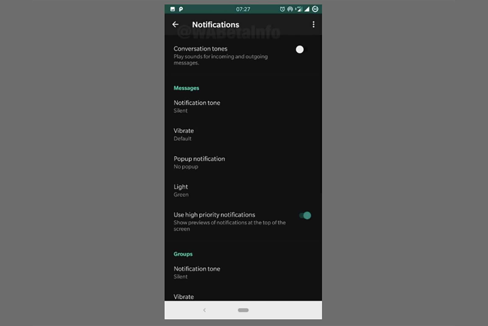 WhatsApp's new dark mode: How it looks on Android