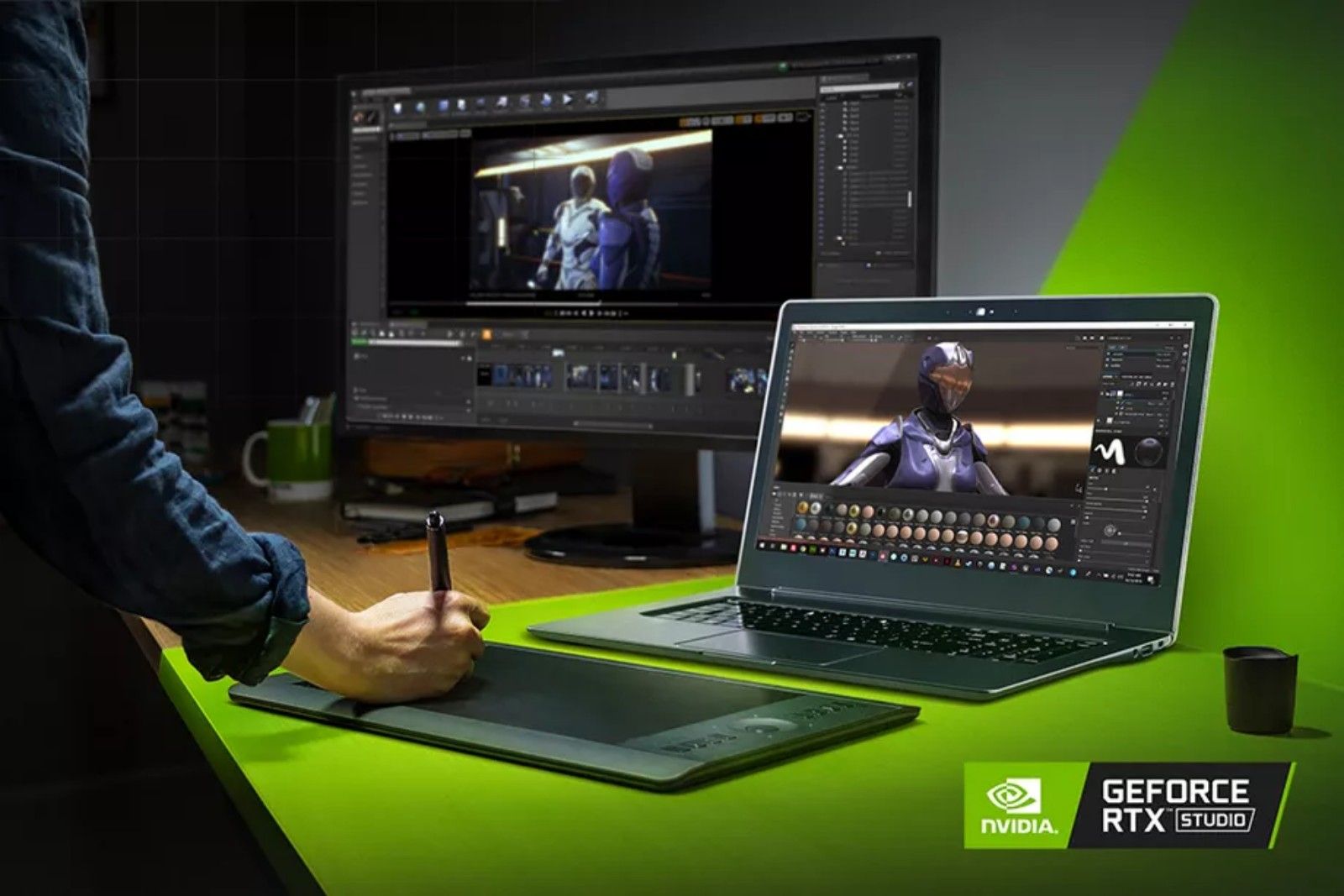 Nvidia reveals Studio laptops aimed at creators