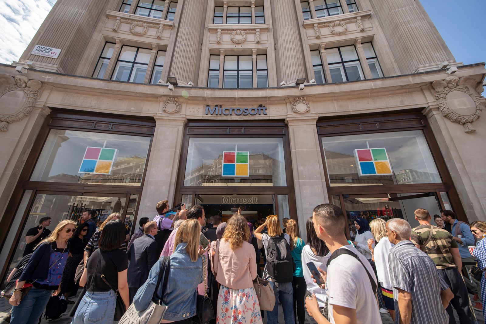 Inside Microsoft's new flagship London store