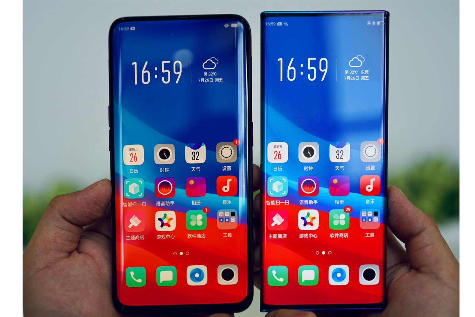 Oppo teases prototype with super curved Waterfall Screen