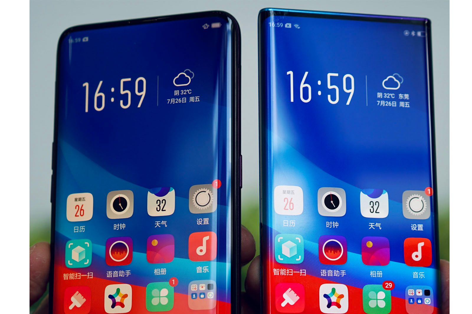 Oppo teases prototype with super curved Waterfall Screen