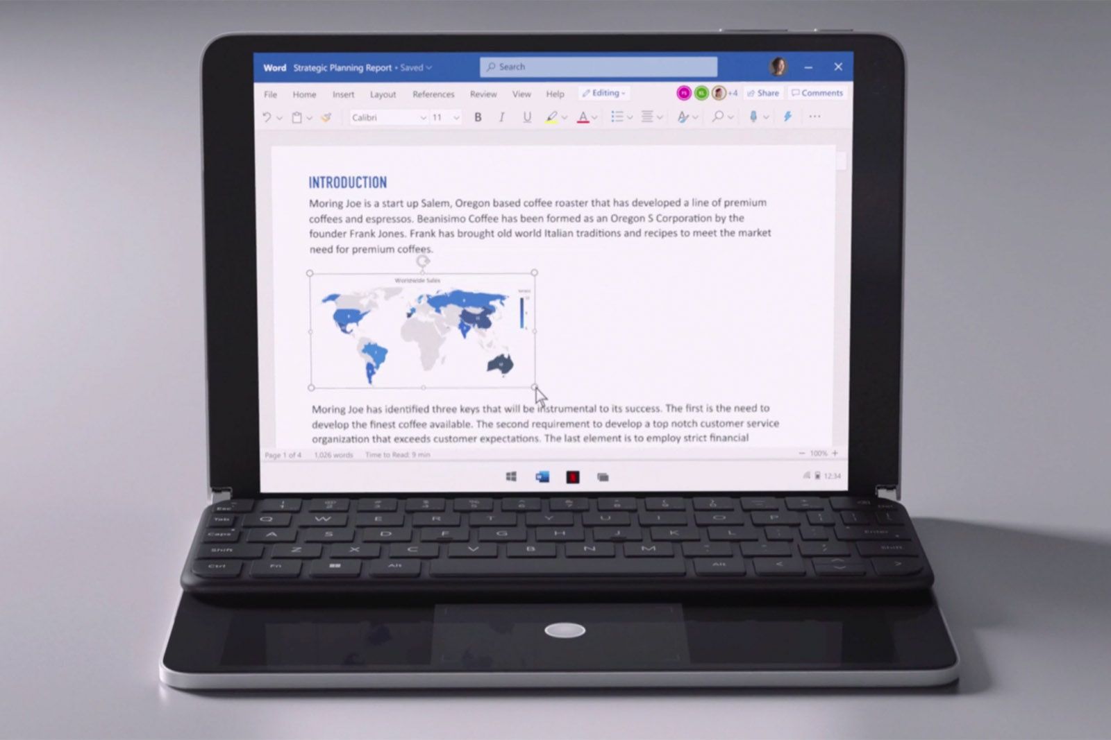 Super new Surface Neo is like a dual screen iPad mini - but with tiny ...