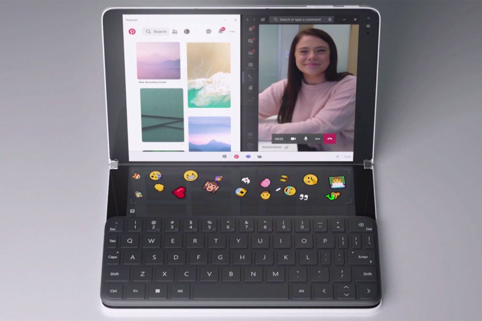 Super new Surface Neo is like a dual screen iPad mini - but with tiny ...