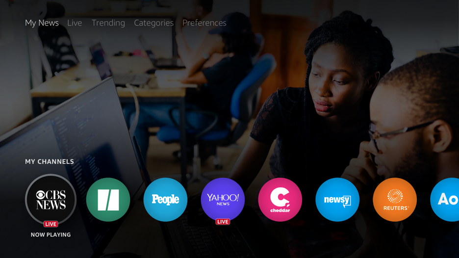 What is Amazon News, which channels are included, and how does it work?