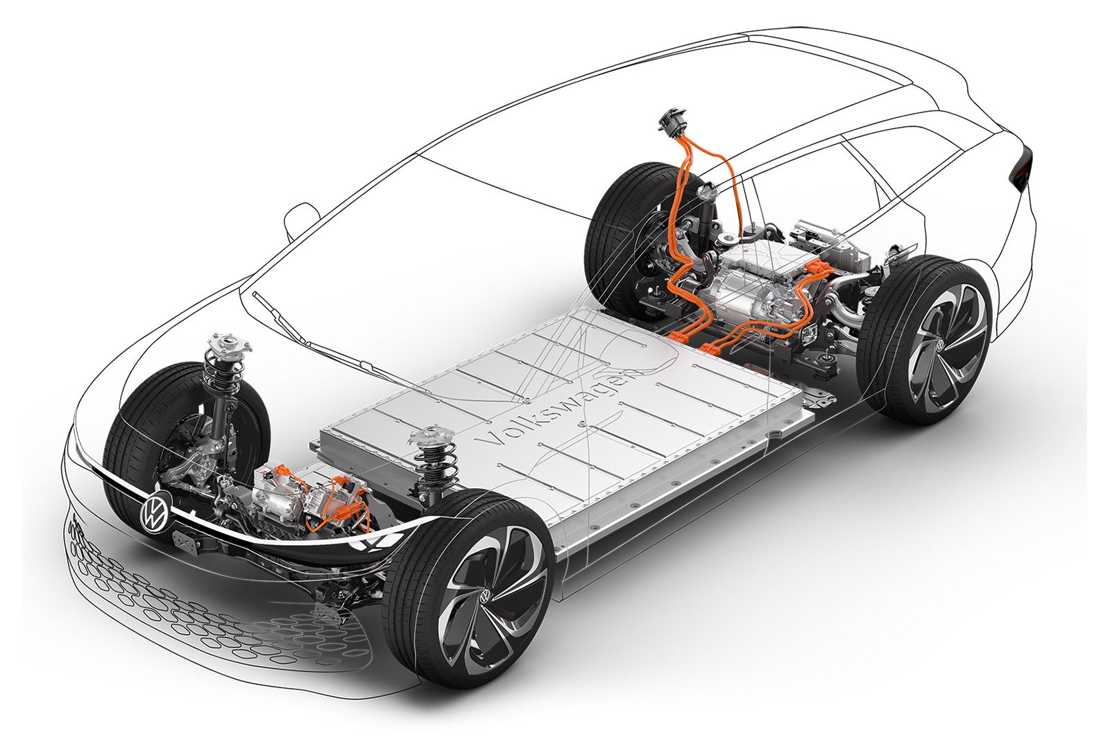 VW's ID. Space Vizzion shown in all its glory