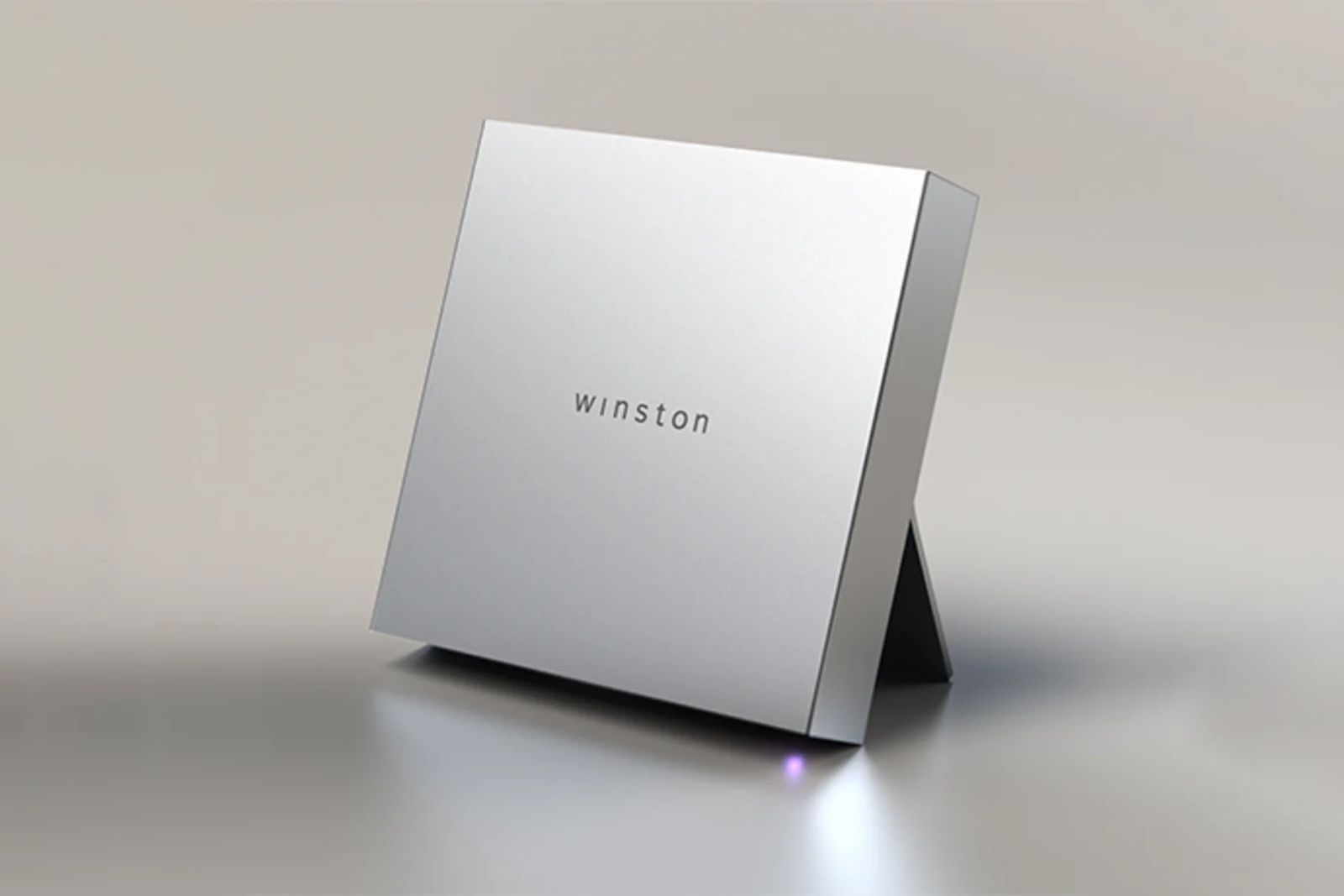 Winston is a clever box that sits between your router and modem and ...