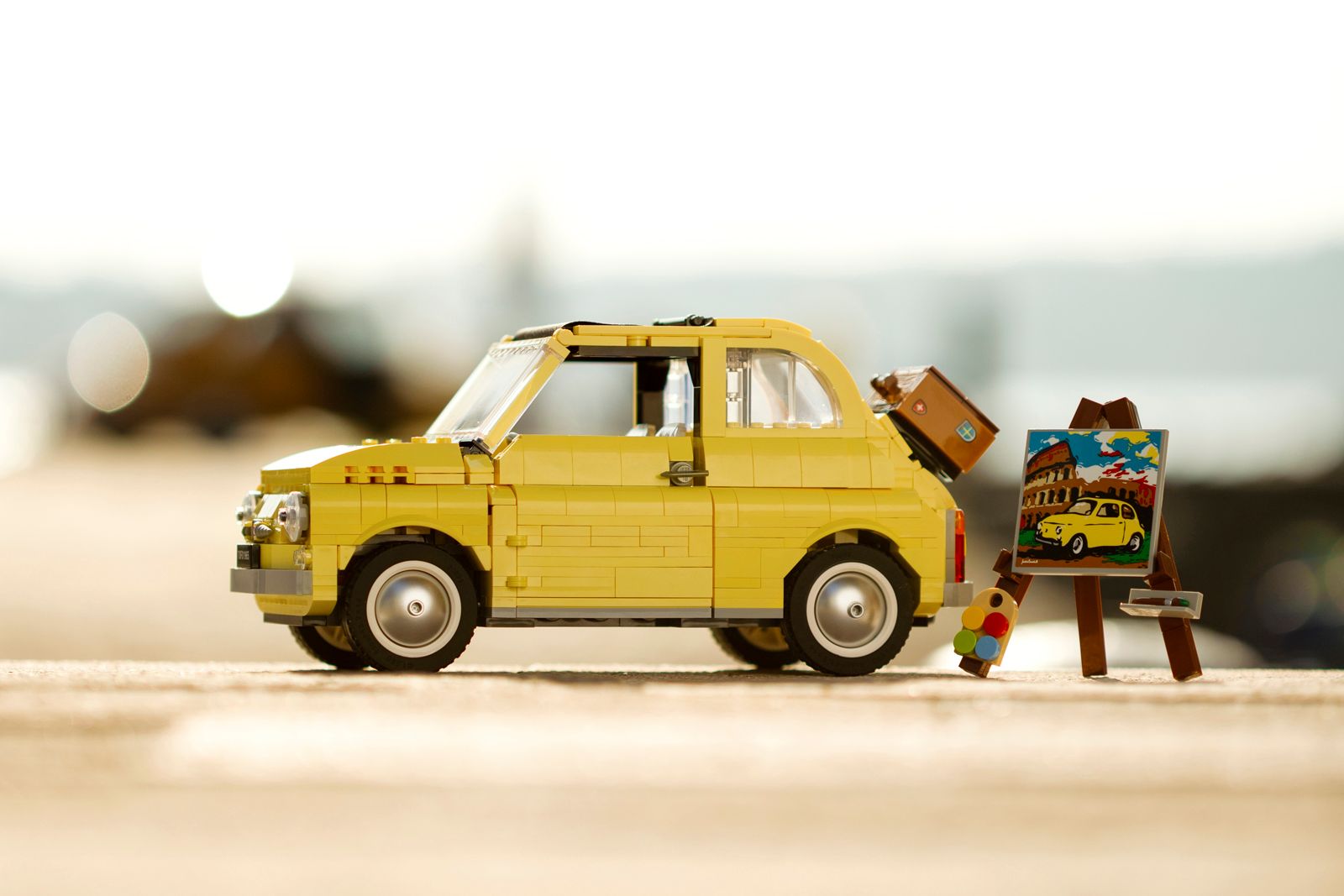 Lego's Fiat 500 is a faithful recreation of the design classic