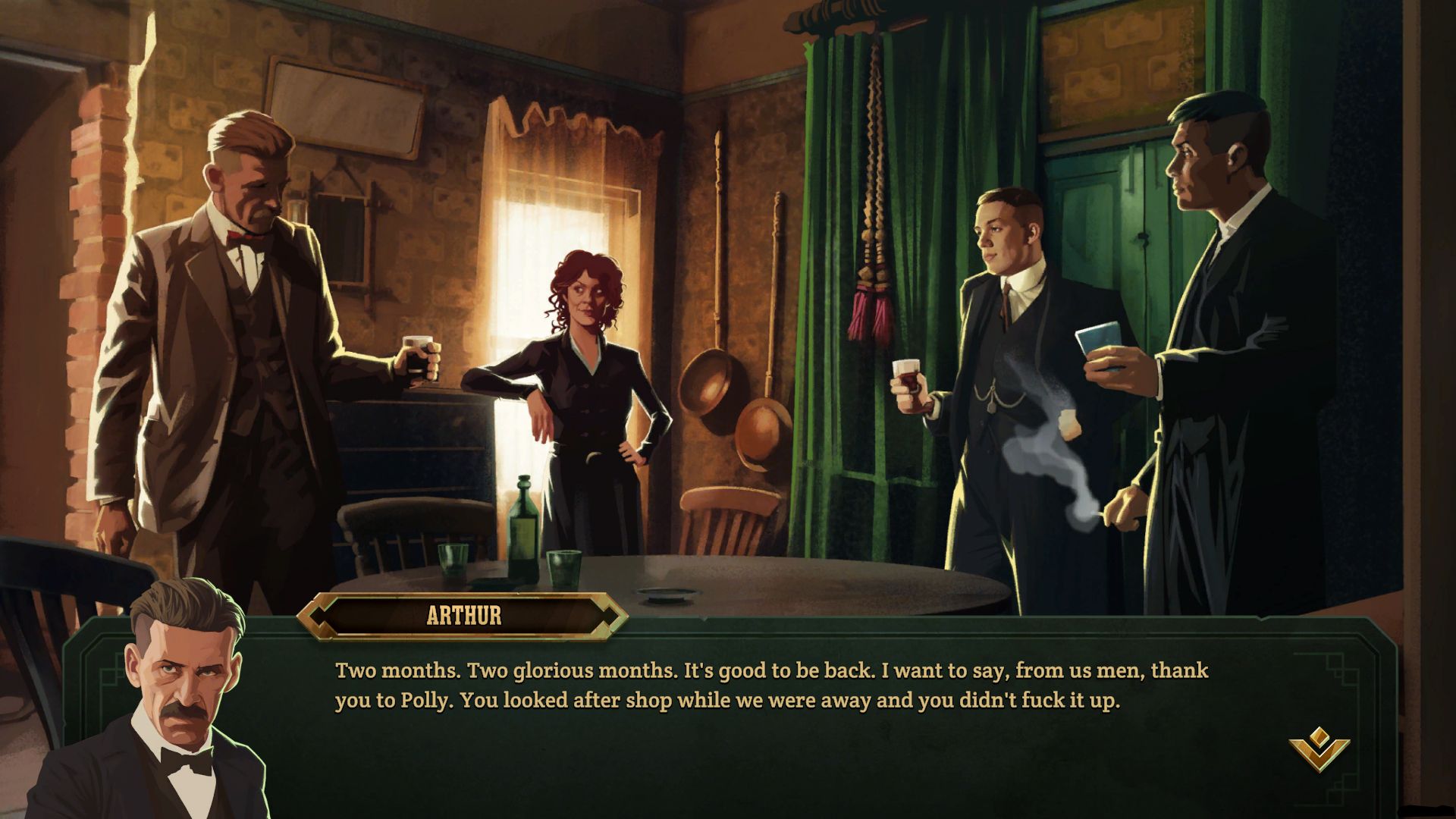 Peaky Blinders game coming to Switch, PS4, Xbox One and PC