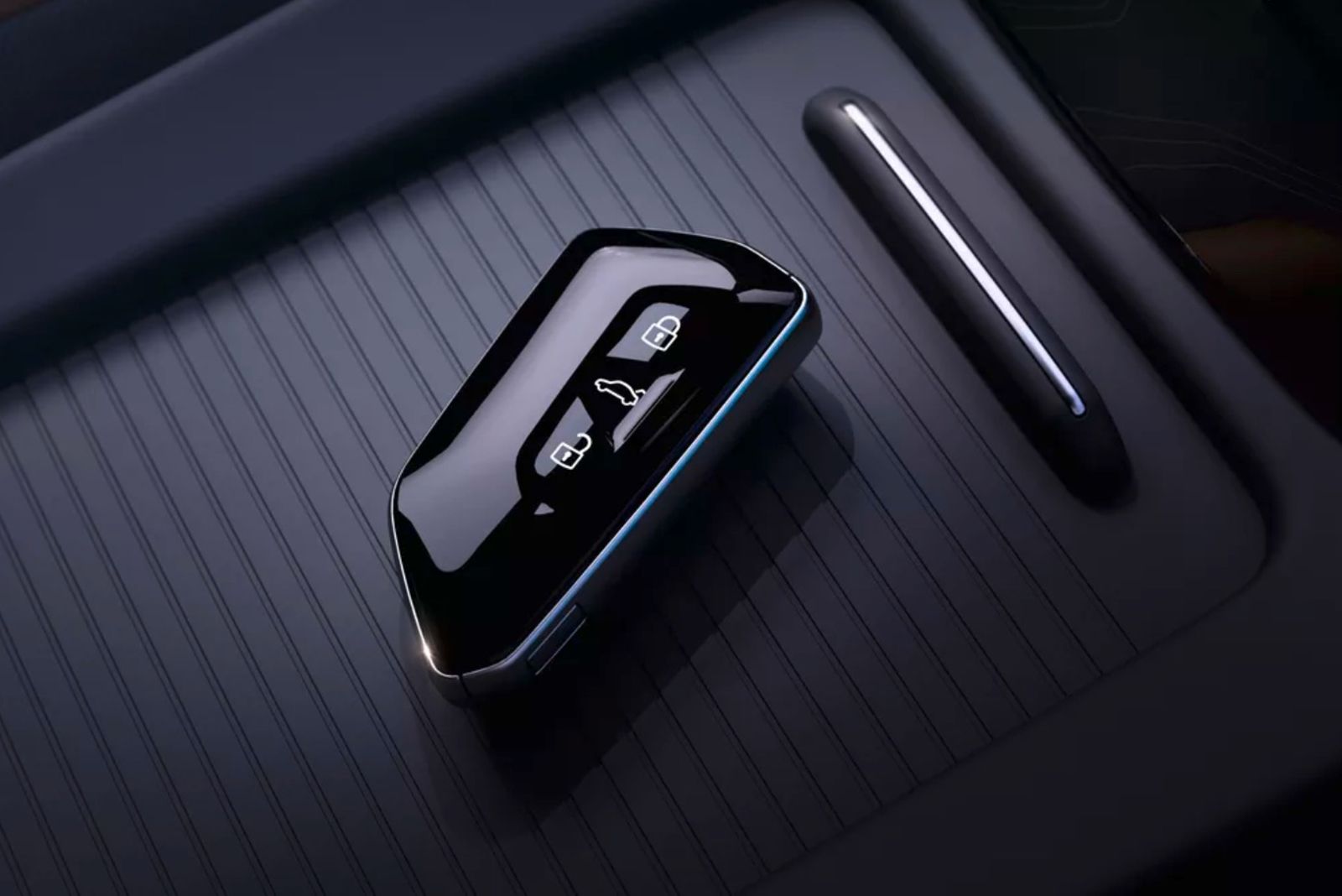 Check out that sleek interior in Volkswagen's ID 4 EV