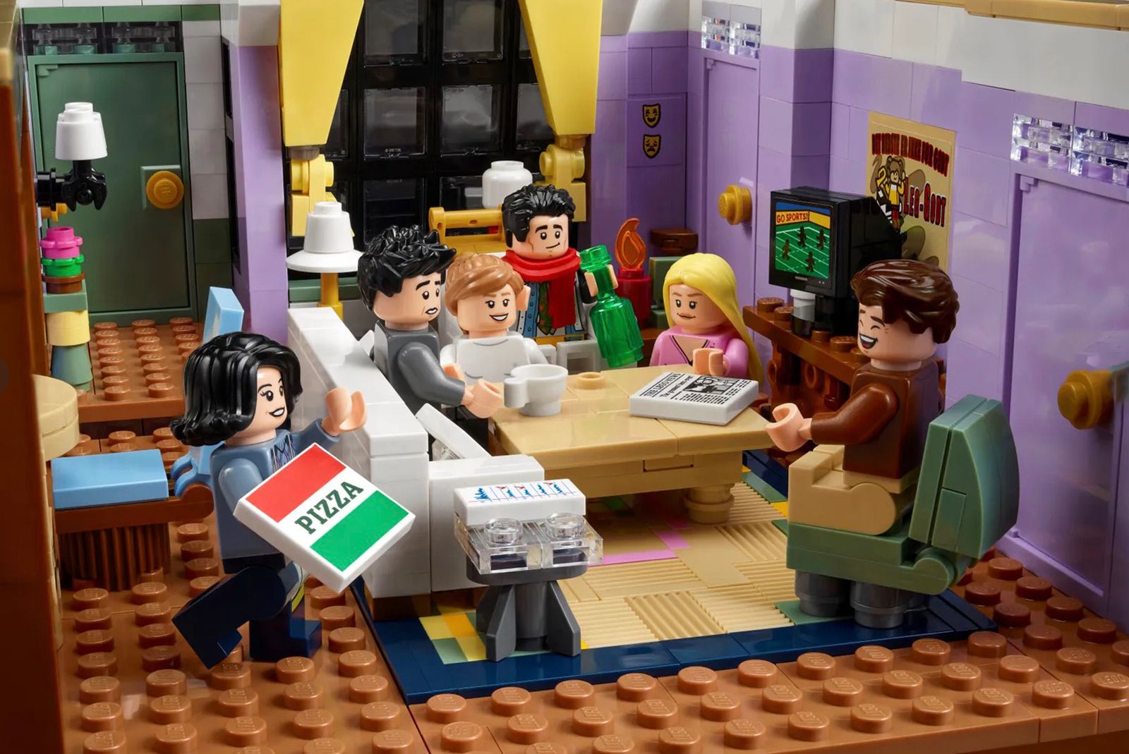 Lego recreates Friends show with 2,048-piece Apartments set