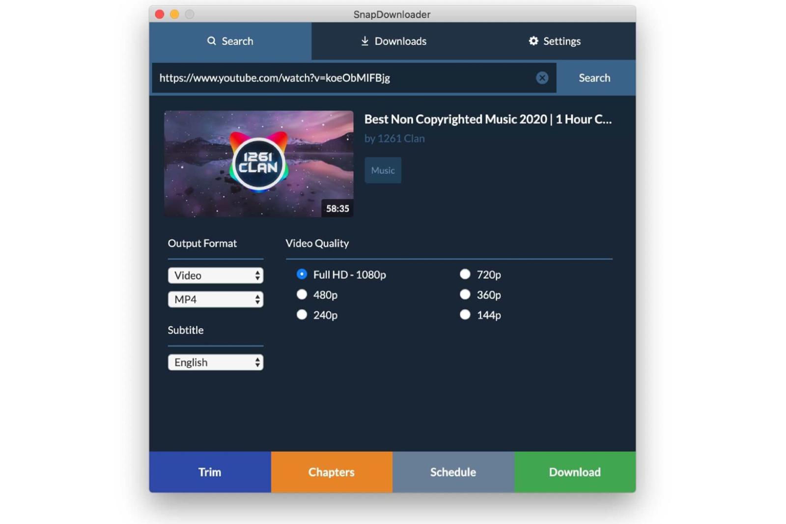 How to download videos from your favourite sites with SnapDownloader