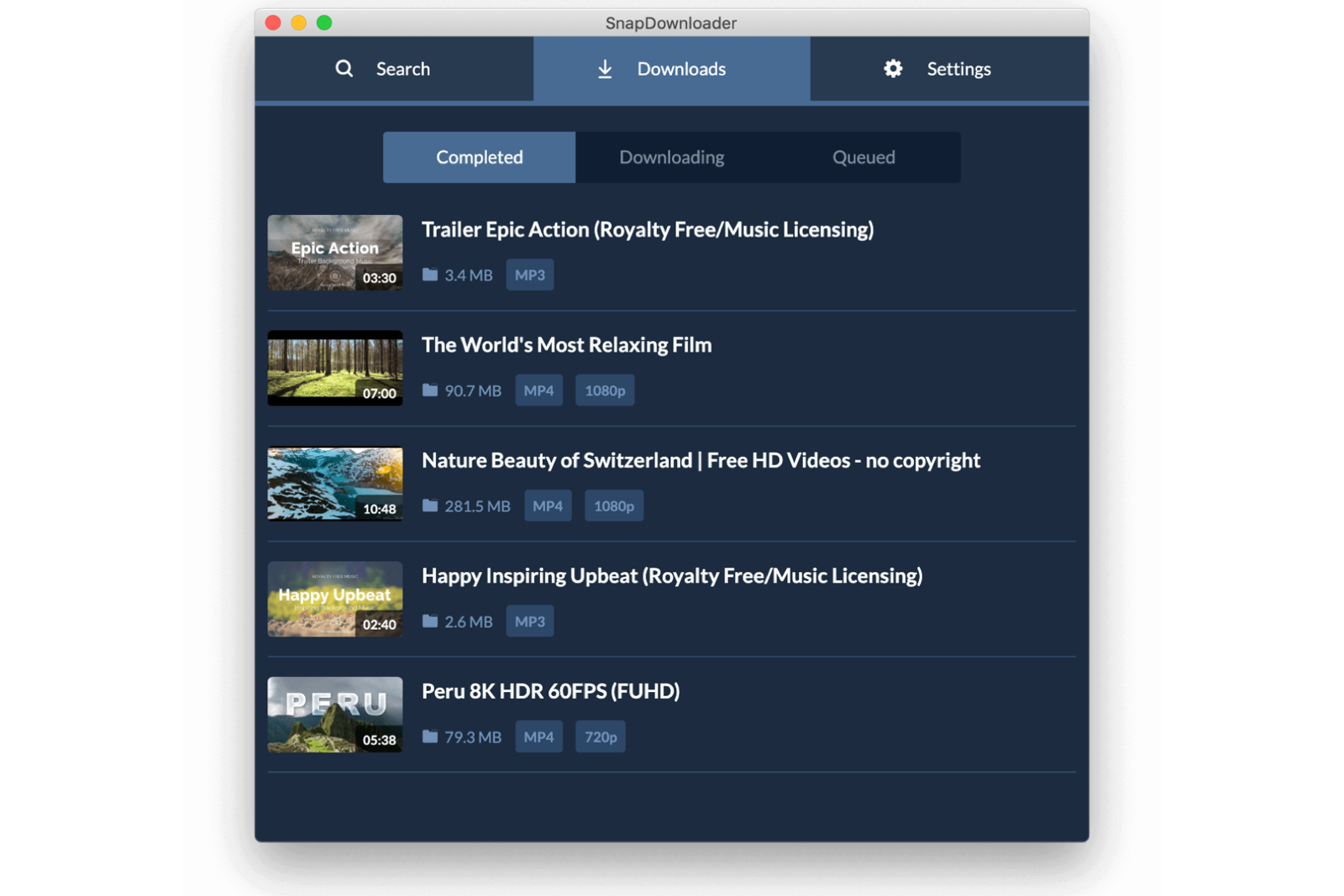 How to download videos from your favourite sites with SnapDownloader