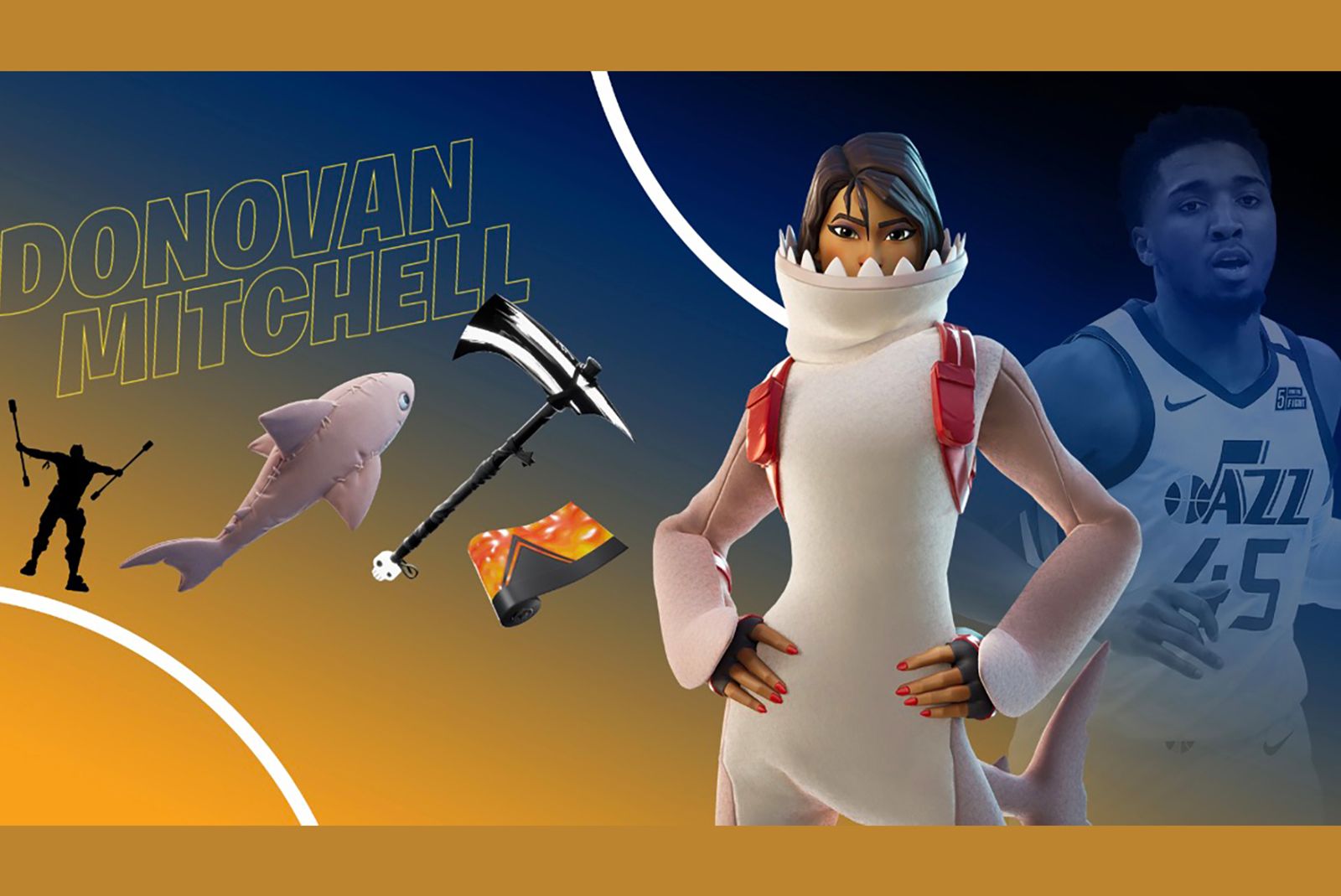 Fortnite and NBA crossover event features all 30 NBA jerseys