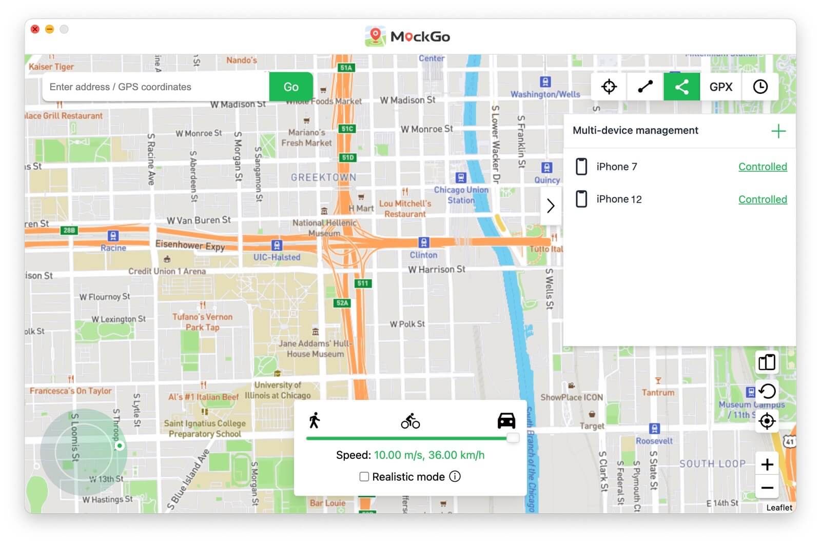 Teleport your iPhone GPS location anywhere in the world with MockGo