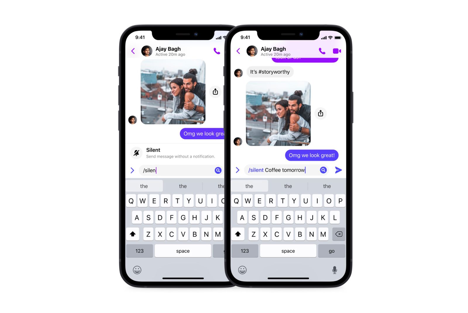 How to use Slack-like shortcuts in Facebook Messenger
