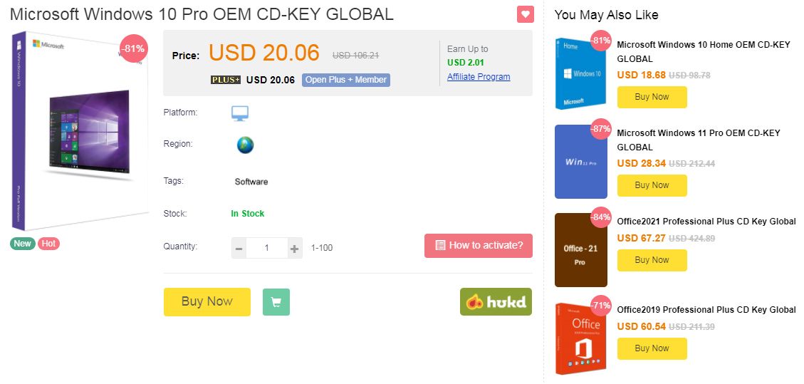 Get a Windows 10 lifetime license for €12