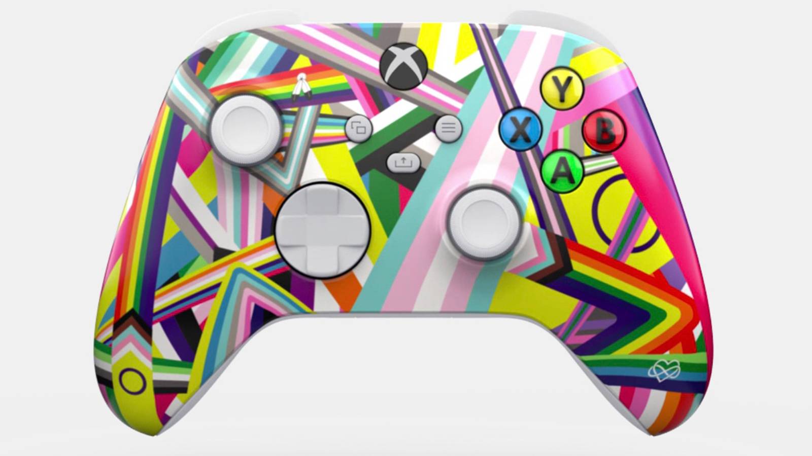 Xbox celebrates Pride with controller displaying LGBTQ flags