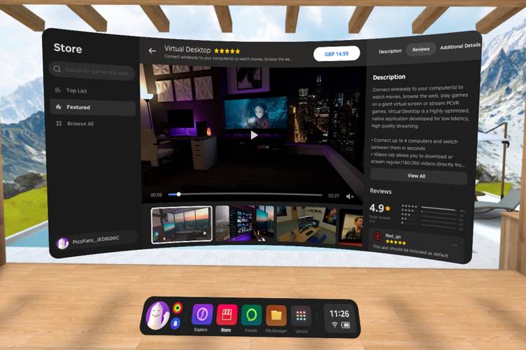 How to connect the Pico 4 to a gaming PC
