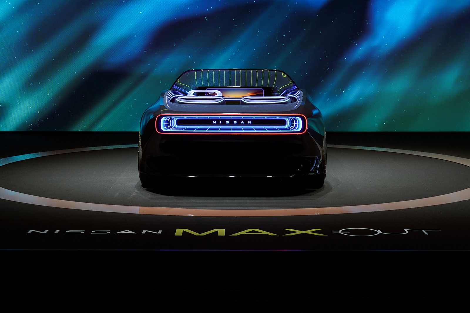 Nissan Max-Out convertible EV concept looks like it's straight out of Tron