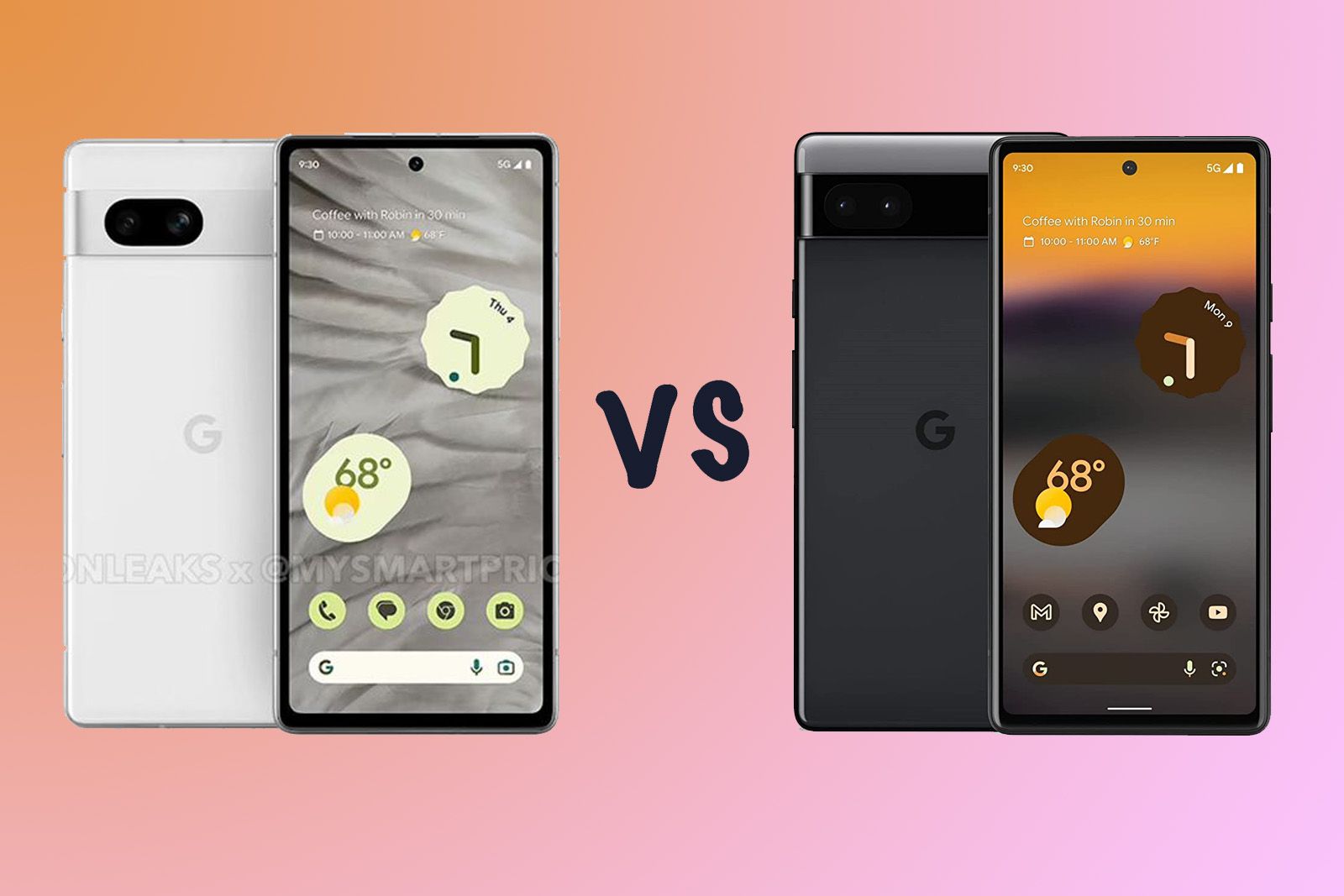 Google Pixel 7a vs Pixel 6a: How do they compare?