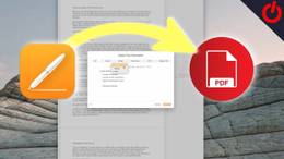 How To Convert Apple Pages To PDF On Mac IPhone IPad